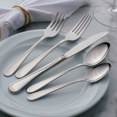 Oneida Flight 45-pc. Flatware Set, Color: Silver - JCPenney