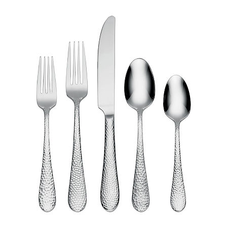 Oneida Tibet 45-pc Flatware Set  Service for 8 - Silver