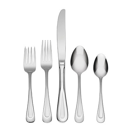 Click here for Oneida Satin Sand Dune 45-pc. Flatware Set  One Si... prices