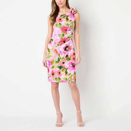 Click here for Jessica Howard One Shoulder Womens Applique Sleeve... prices