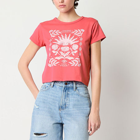 Click here for Arizona Womens Short Sleeve Juniors Graphic T-Shir... prices