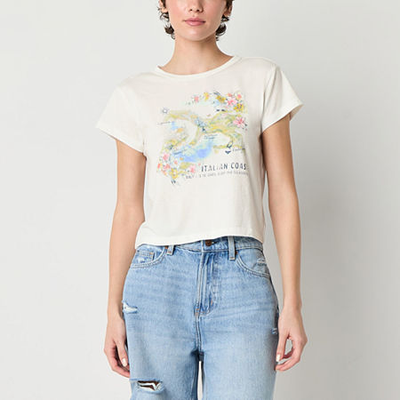 Click here for Arizona Womens Short Sleeve Juniors Graphic T-Shir... prices