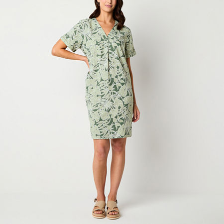 Click here for St. Johns Bay Womens Short Sleeve Shift Dress  Sma... prices