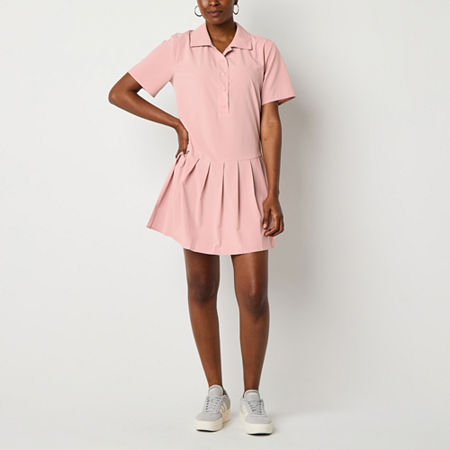Click here for Stylus Womens Short Sleeve A-Line Dress  Small  Pi... prices