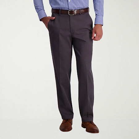 Click here for Haggar Mens Iron Free Premium Khaki Classic-Fit Fl... prices