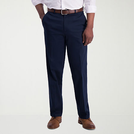 Click here for Haggar Mens Iron Free Premium Khaki Classic-Fit Fl... prices