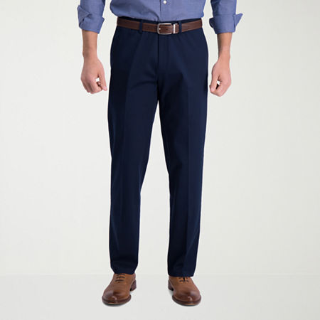 Click here for Haggar Mens Iron Free Premium Khaki Straight-Fit F... prices
