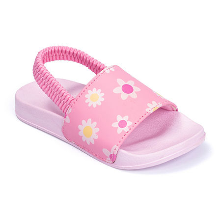 Click here for Ground Up Toddler Girls Slide Sandals  6 Medium  P... prices