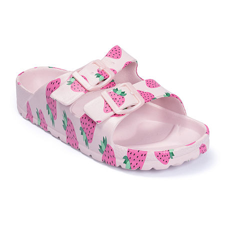 Click here for Ground Up Little & Big Kid Girls Slide Sandals  13... prices