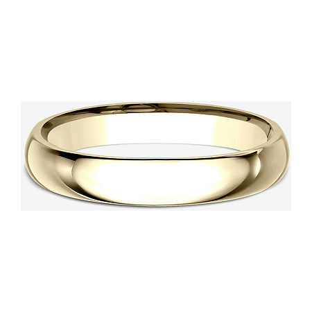 Click here for Womens 10K Yellow Gold 3MM Comfort-Fit Wedding Ban... prices