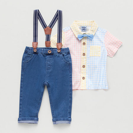 Click here for Little Lad Toddler Boys 2-pc. Pant Set  2t  Pink prices