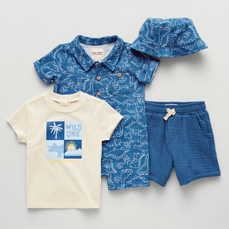 Click here for Little Stitch Baby Boys 3-pc. Short Set  3-6 Month... prices