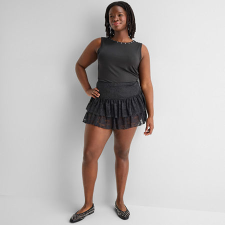 Click here for Forever 21 Womens Juniors Plus Flared Skirt  3x  B... prices