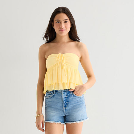 Click here for Arizona Womens Juniors Tube Top  Medium  Yellow prices