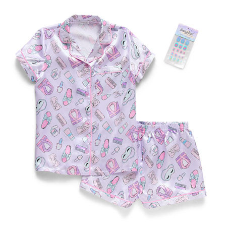 Click here for BTween Little & Big Kid Girls Satin Short Sleeve 2... prices