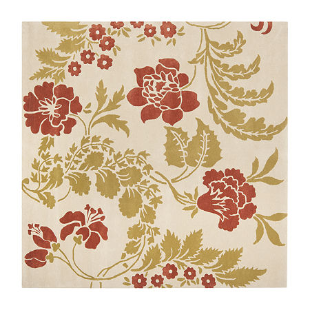 Click here for Safavieh Capri Collection Ilbert Floral Square Are... prices