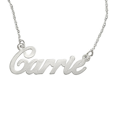Click here for Personalized Womens Sterling Silver 18 Inch Pendan... prices