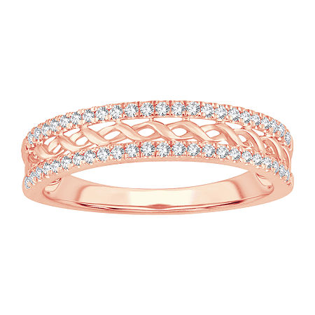 Click here for Womens 1/5 CT. Natural White Diamond 10K Rose Gold... prices