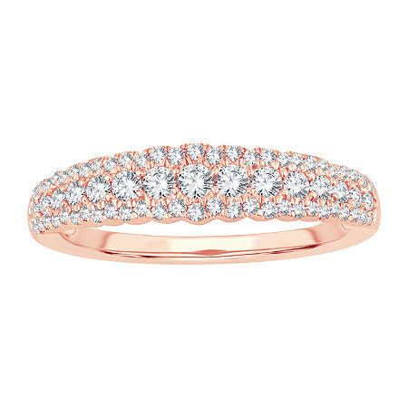 Click here for Womens 1/2 CT. T.W. Natural White Diamond 10K Rose... prices