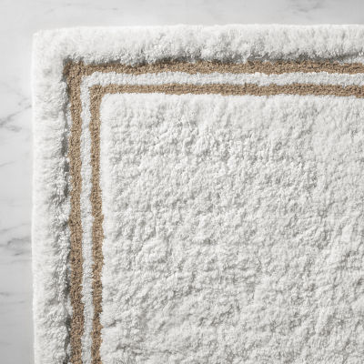 Fieldcrest Luxury Border Stripe Bath Rug - JCPenney