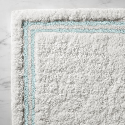 Fieldcrest Luxury Border Stripe Bath Rug - JCPenney