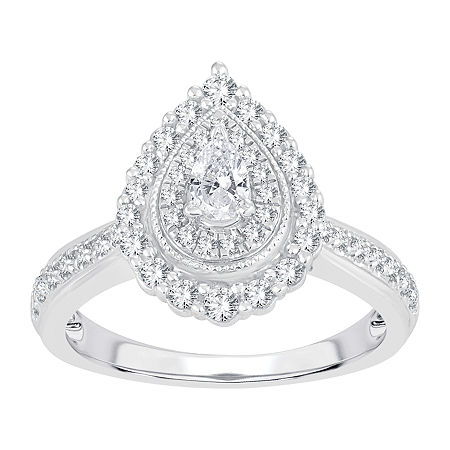 Click here for Womens 5/8 CT. T.W. Natural White Diamond 10K Whit... prices