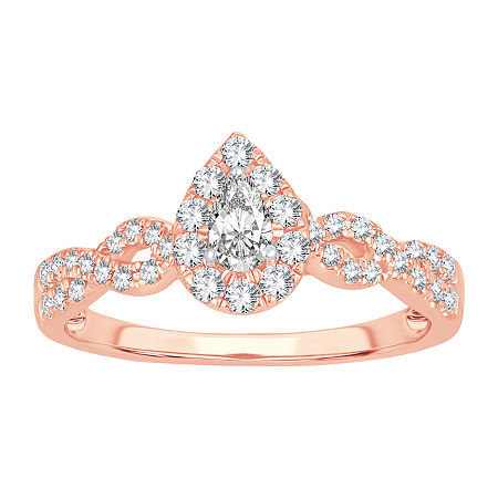 Click here for Womens 1/2 CT. T.W. Natural White Diamond 10K Rose... prices