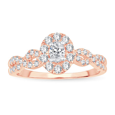 Click here for Womens 1/2 CT. T.W. Natural White Diamond 10K Rose... prices