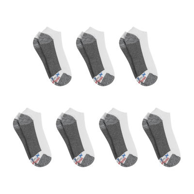 Hanes Ultimate Bonus Pack Mens Multi-Pack 7 Pair Low Cut Socks - JCPenney