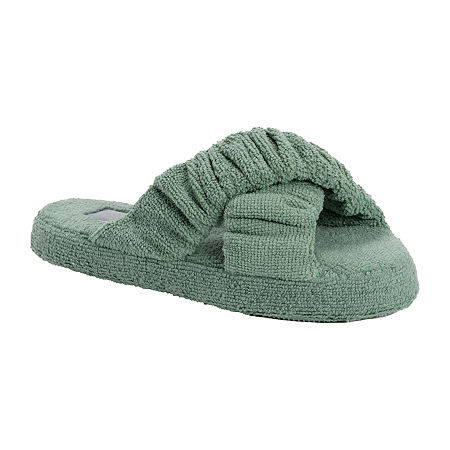 Click here for Muk Luks Maelle Womens Slip-On Slippers  Small  Gr... prices