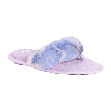 Click here for Muk Luks Womens Memory Foam Slip-On Slippers  Larg... prices