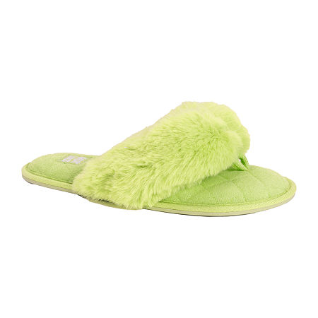 Click here for Muk Luks Womens Memory Foam Slip-On Slippers  Smal... prices