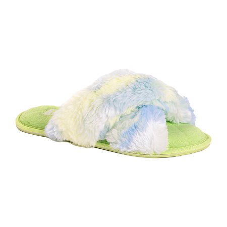 Click here for Muk Luks Womens Memory Foam Slip-On Slippers  Larg... prices