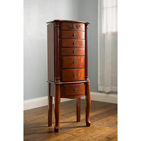 Click here for Hives And Honey Morgan Cherry Jewelry Armoire  One... prices