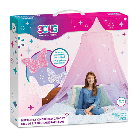 Click here for Three Cheers For Girls Butterfly Ombre Bed Canopy... prices