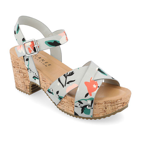 Click here for Journee Collection Valentina Womens Open Toe Block... prices