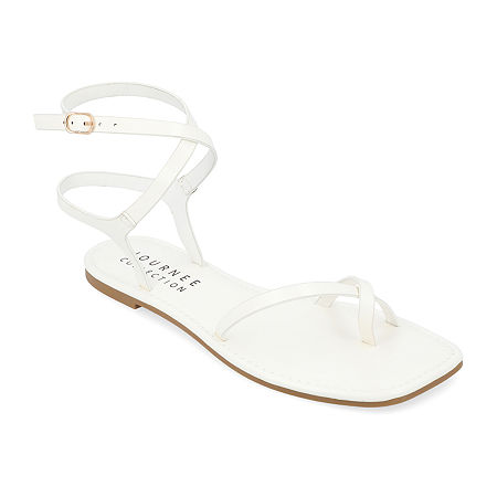 Click here for Journee Collection Womens Charra Ankle Strap Flat... prices