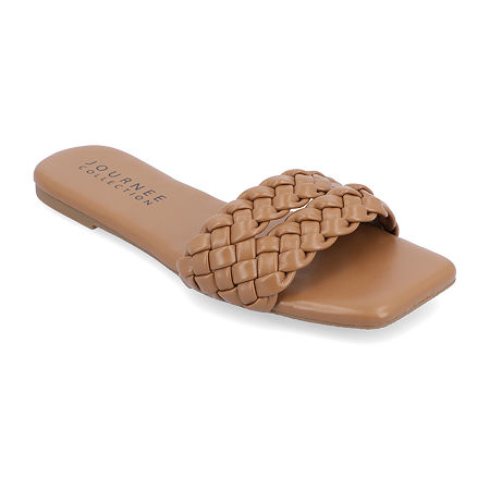 Click here for Journee Collection Womens Sawyerr Wide Width Braid... prices