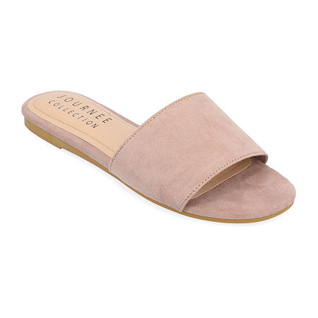 Click here for Journee Collection Womens Kolinna-Wd Flat Sandals... prices