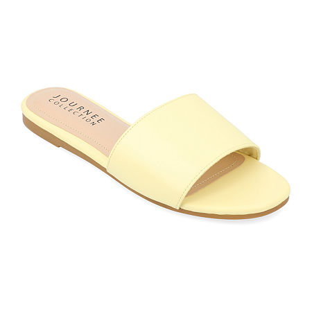 Click here for Journee Collection Womens Kolinna Slip On Flat San... prices