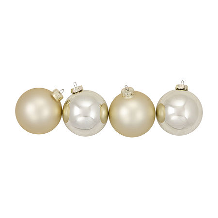 Click here for Northlight 2-Finish Glass Ball 4-pc. Christmas Orn... prices
