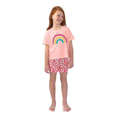 Click here for Dots & Dreams Little & Big Kid Girls Round Neck Sh... prices
