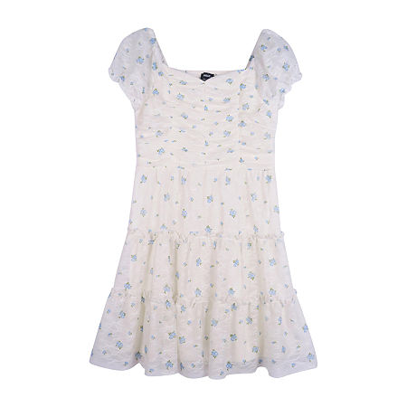 Click here for Lilt Big Kid Girls Sleeveless A-Line Dress  8  Whi... prices