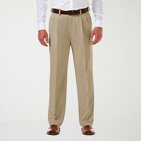 Click here for Haggar Cool 18 Pro Mens Straight Classic Fit Pleat... prices