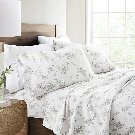 Click here for Casual Comfort Solid and Print Flannel Sheet Set... prices