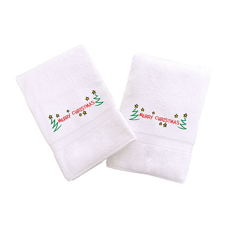 Click here for Linum Home Textiles Merry Christmas 2-pc. Hand Tow... prices