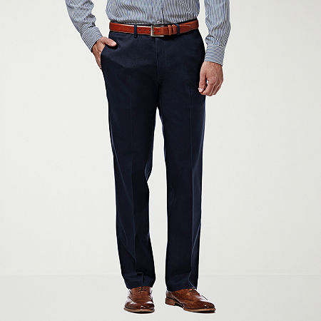Click here for Haggar Mens Premium No Iron Khaki Straight-Fit Str... prices