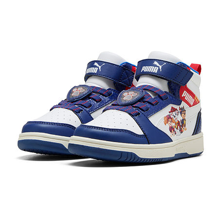Click here for PUMA Rebound V6 Little Kid Boys Paw Patrol Basketb... prices