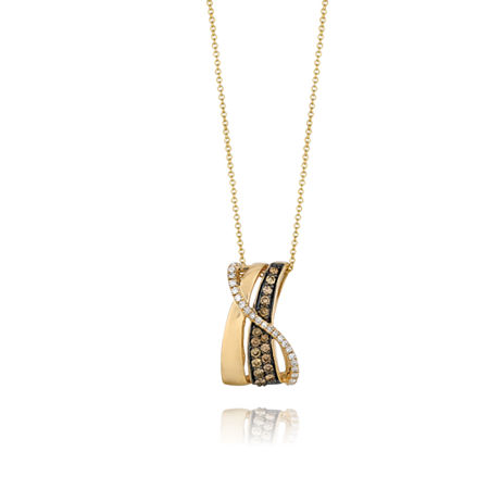 Click here for Le Vian Grand Sample Sale Pendant featuring Chocol... prices