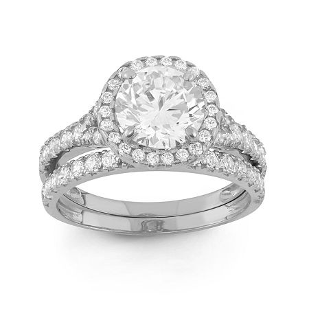 Click here for Womens 2 CT. T.W. Cubic Zirconia 10K Gold Square S... prices